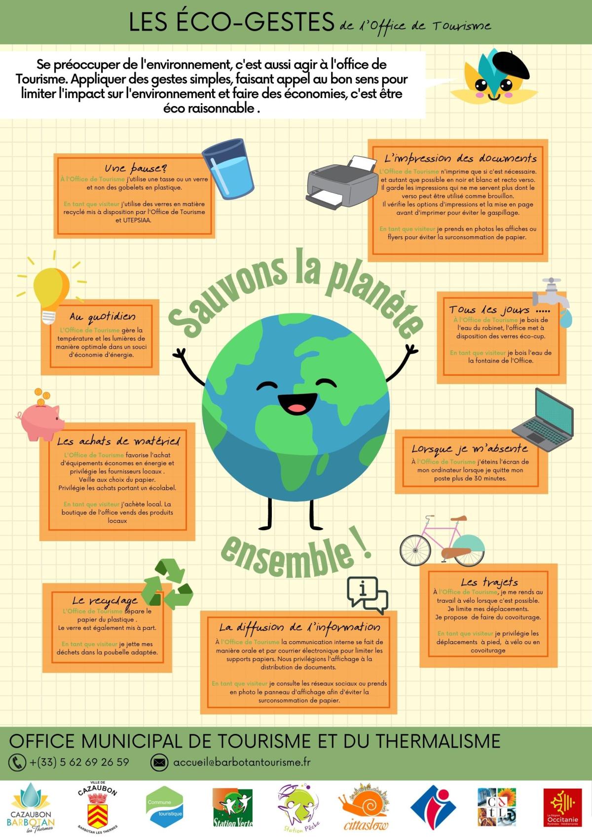 DÉVELOPPEMENT DURABLE | OFFICE DE TOURISME DE BARBOTAN-LES-THERMES